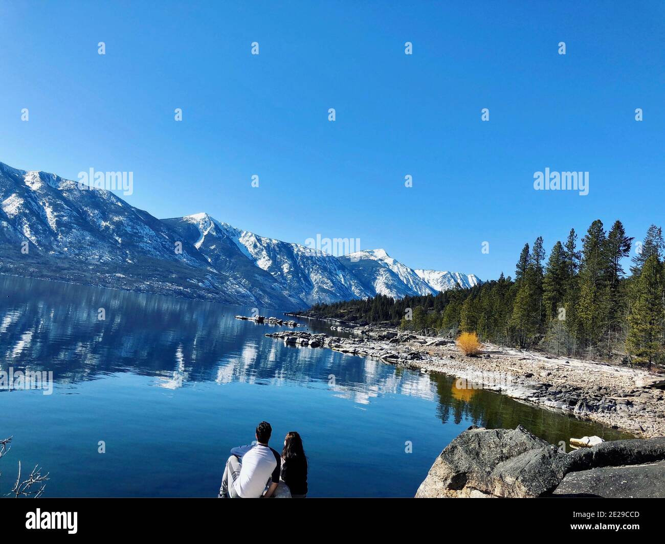 Kootenay Lake Walk Stock Photo - Alamy