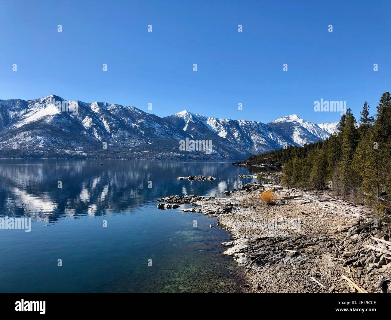 Kootenay Lake Views Stock Photo - Alamy
