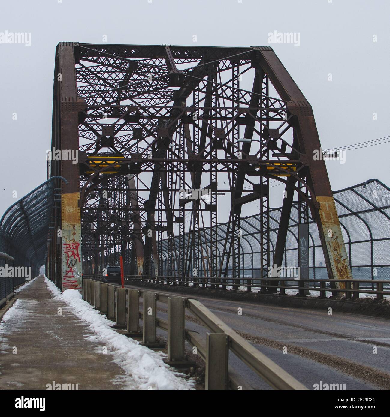 Arlington Street Bridge in Winnipeg, Manitoba, Canada Stock Photo - Alamy