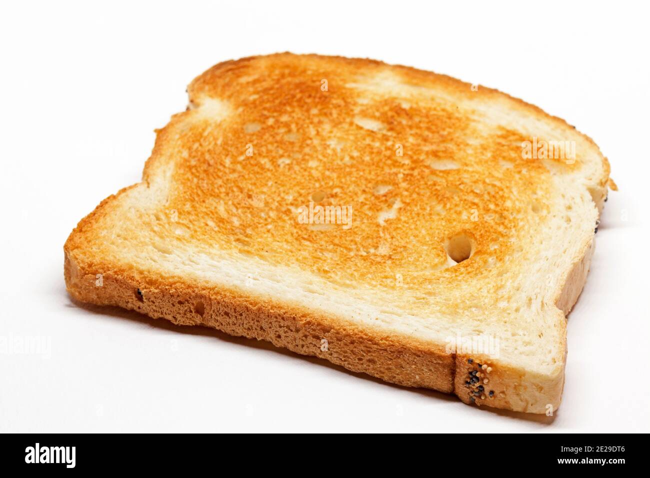 a whole toast on a white background Stock Photo - Alamy