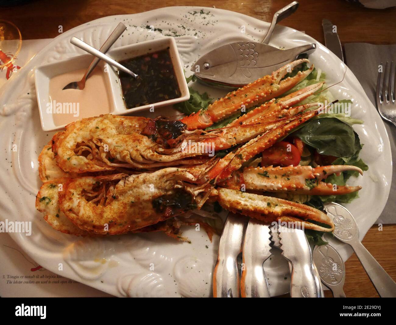 Iceland seafood plate hi-res stock photography and images - Alamy