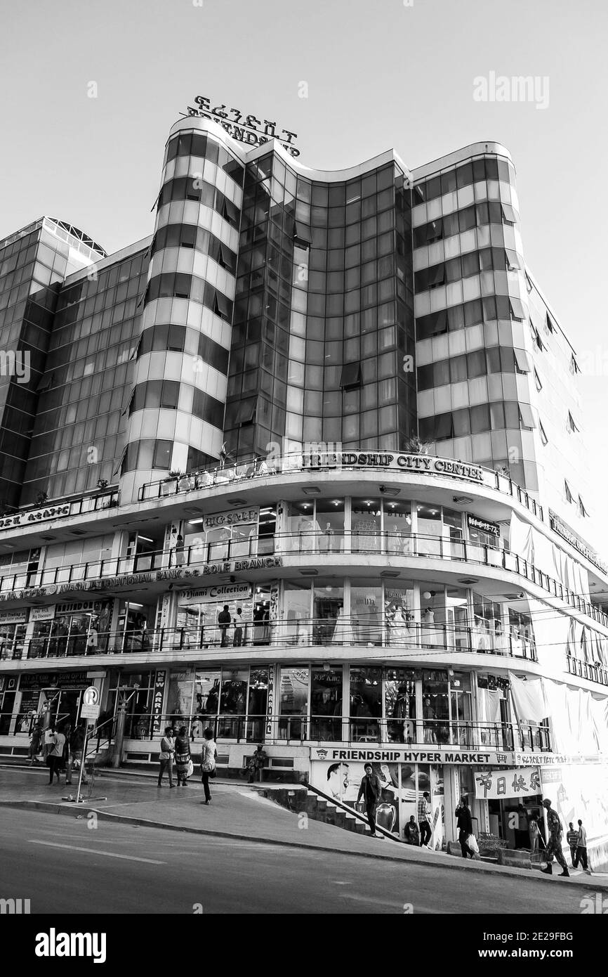 Addis ababa city center people hi-res stock photography and images - Alamy