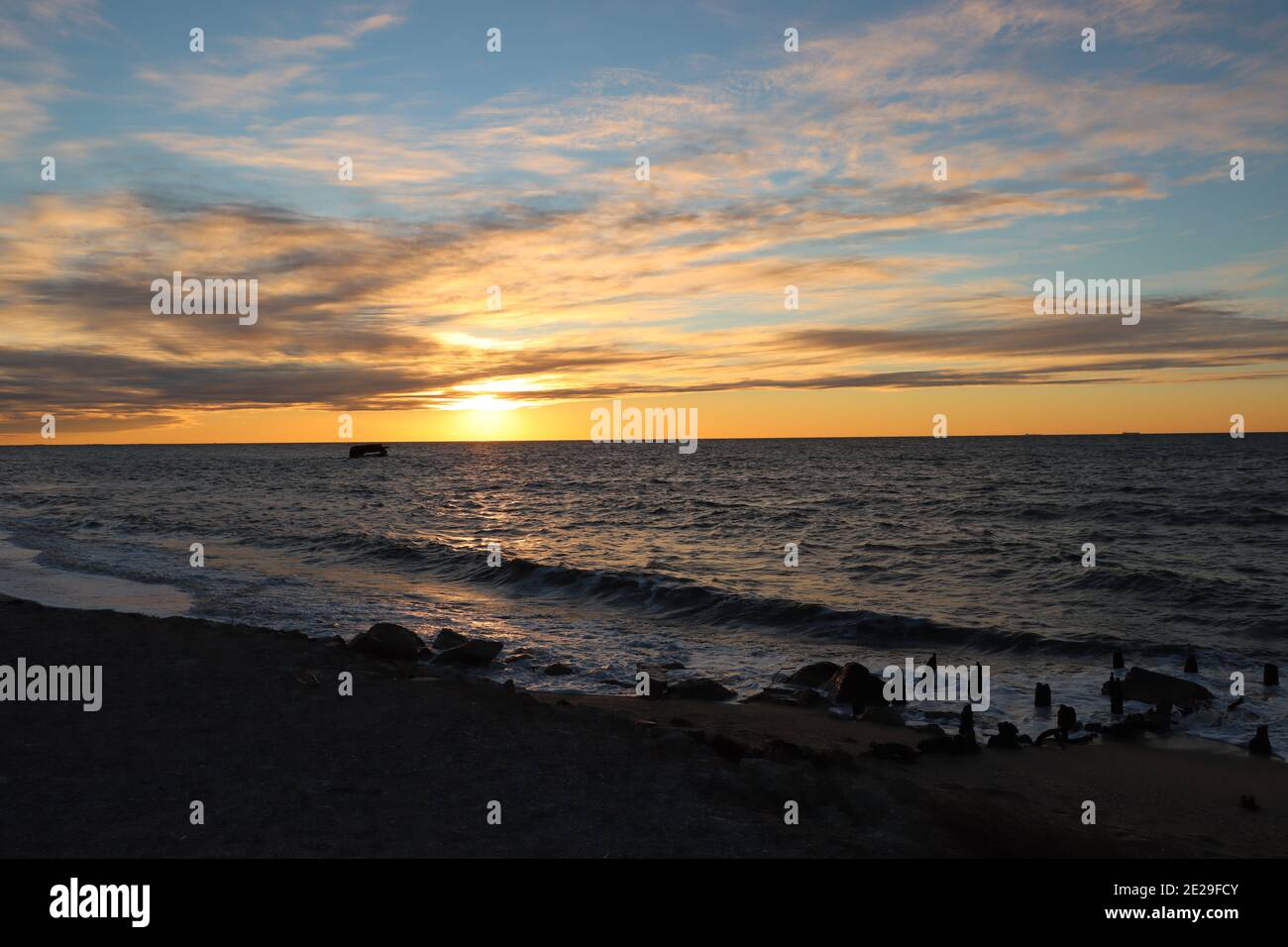 Cape may nj sunset beach hi-res stock photography and images - Alamy