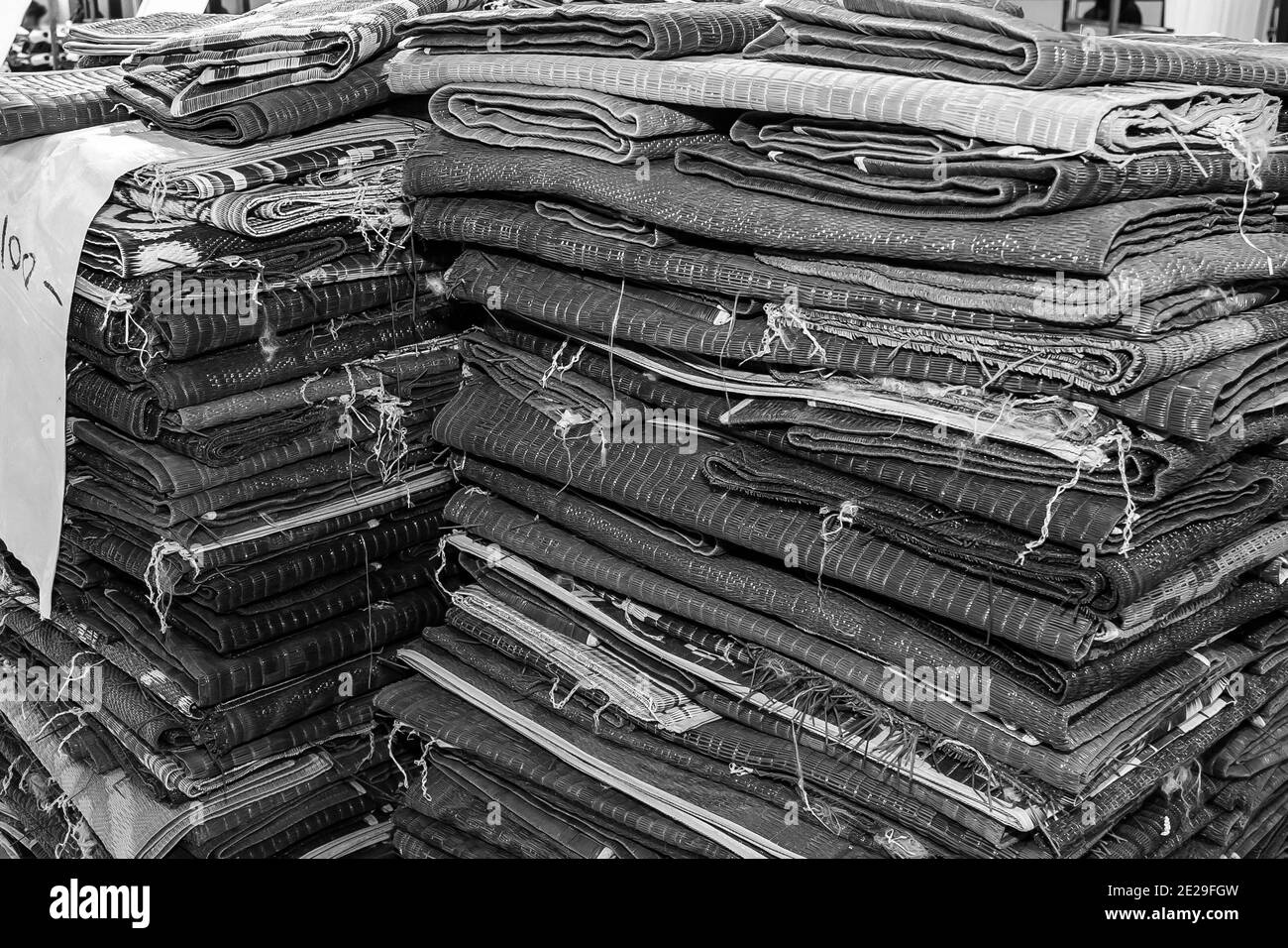 Recycled cotton textile yarn hi-res stock photography and images - Alamy