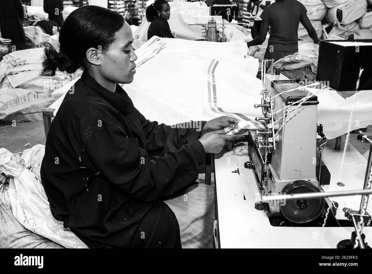 ADDIS ABABA, ETHIOPIA - Jan 05, 2021: Addis Ababa, Ethiopia - January ...