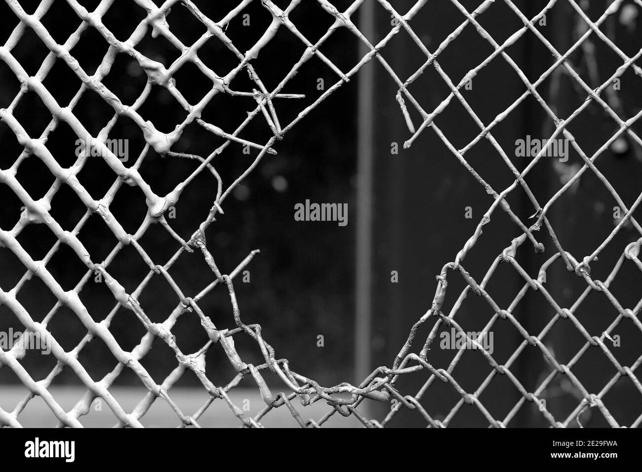 Broken net Black and White Stock Photos & Images - Alamy