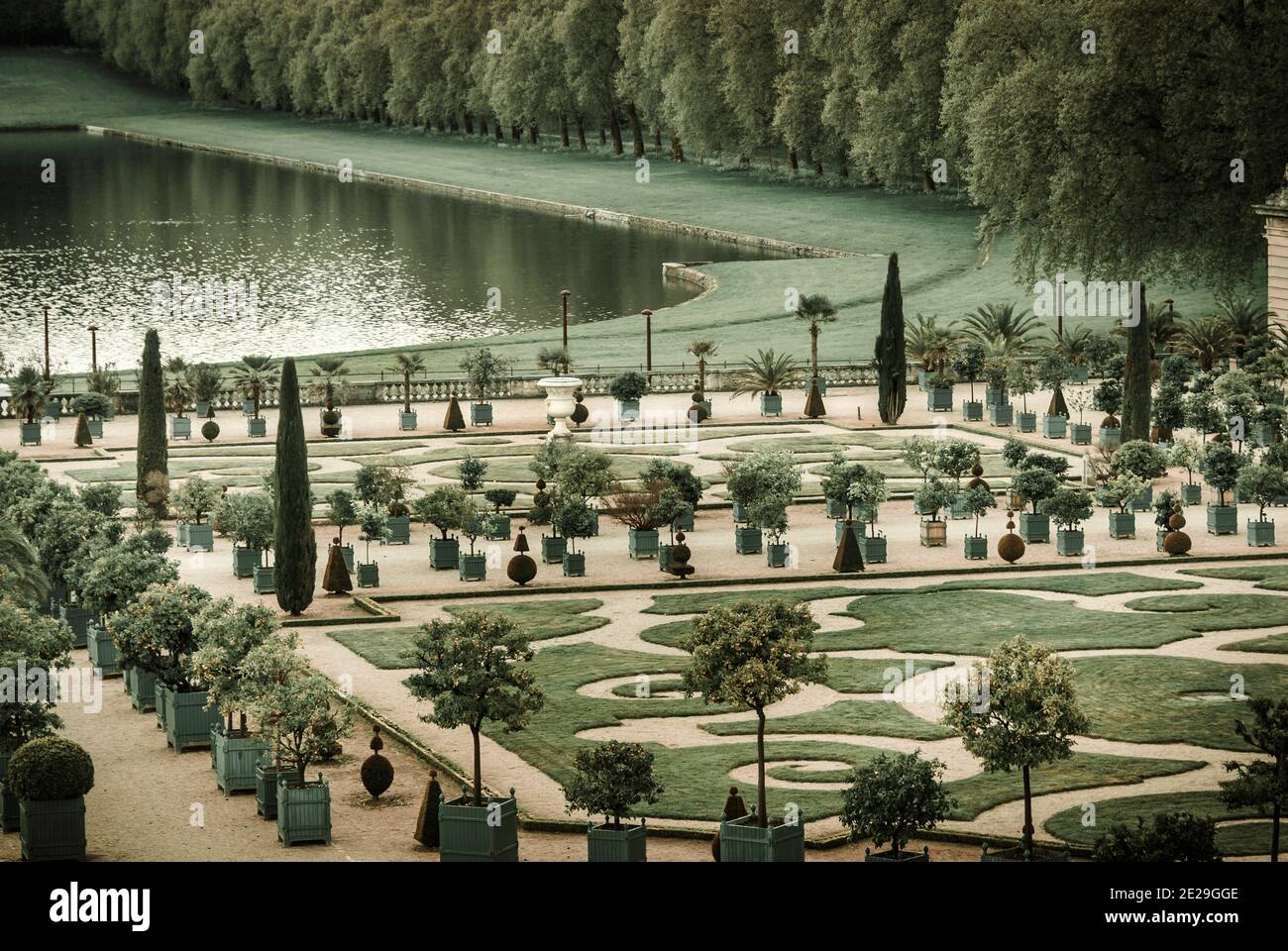 Palace of Versailles gardens Stock Photo - Alamy