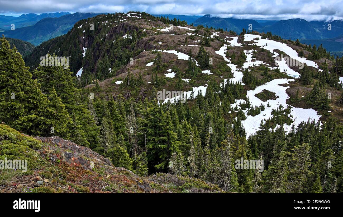 Mount Moriarty, Vancouver Island, British Columbia Stock Photo - Alamy
