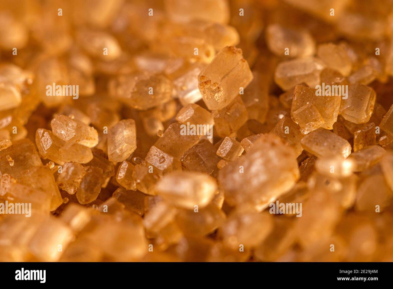 Close-up of brown cane sugar texture. Sweetness Stock Photo - Alamy