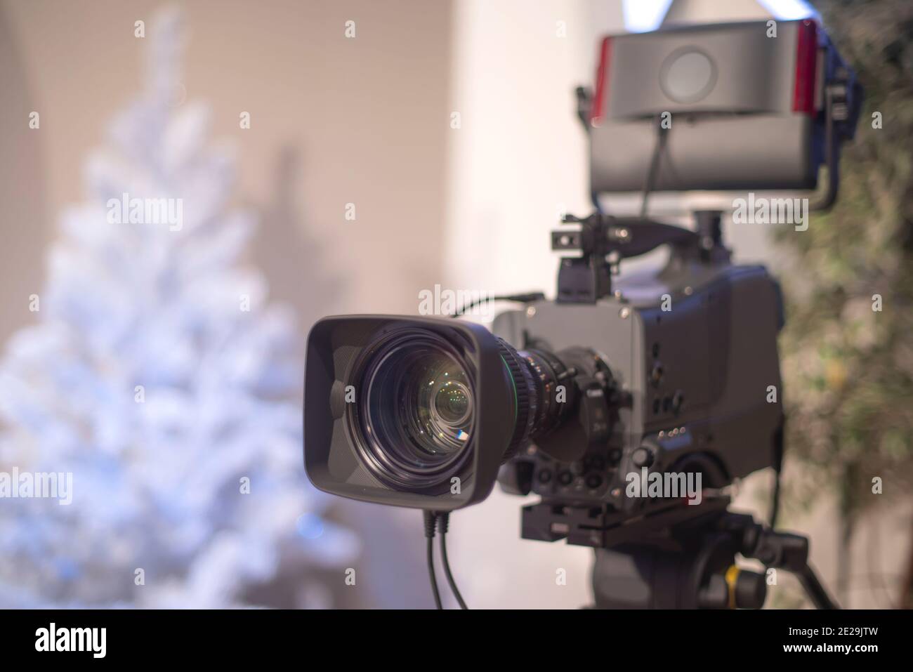 camera for shooting congratulations for the new year and christmas ...