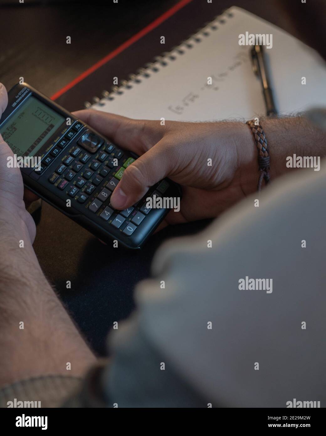 Using graphing calculator hi-res stock photography and images - Alamy