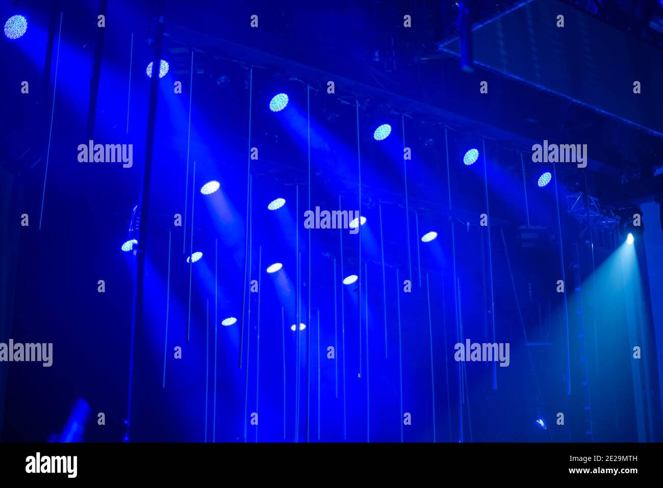 rays of light illuminate the scene at the concert Stock Photo - Alamy