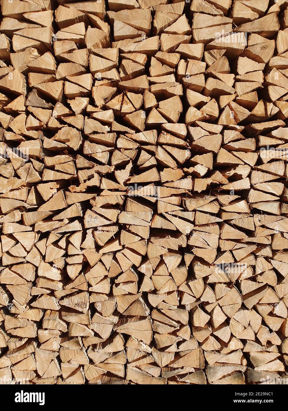 Vertical shot pile logs hi-res stock photography and images - Alamy