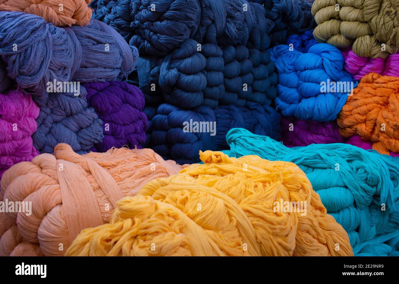 Bright yarns hi-res stock photography and images - Alamy