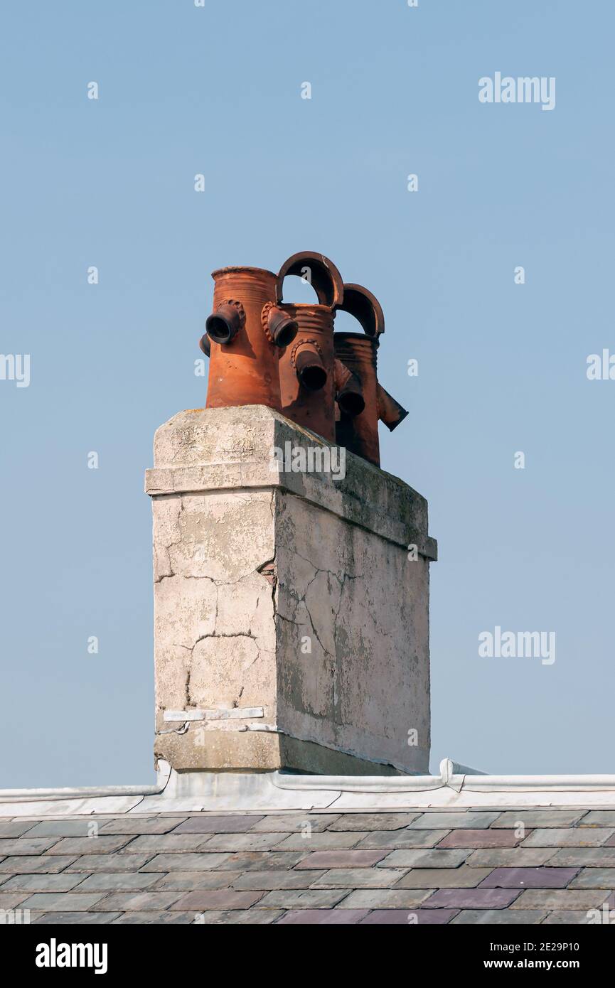 Terracota wind cowl hi-res stock photography and images - Alamy