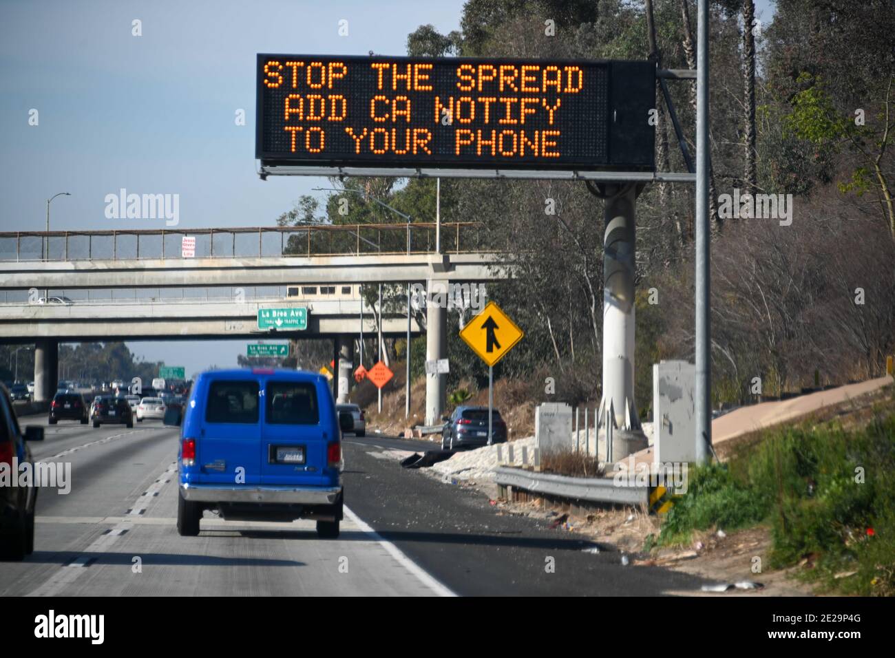 Caltrans los angeles hi-res stock photography and images - Alamy