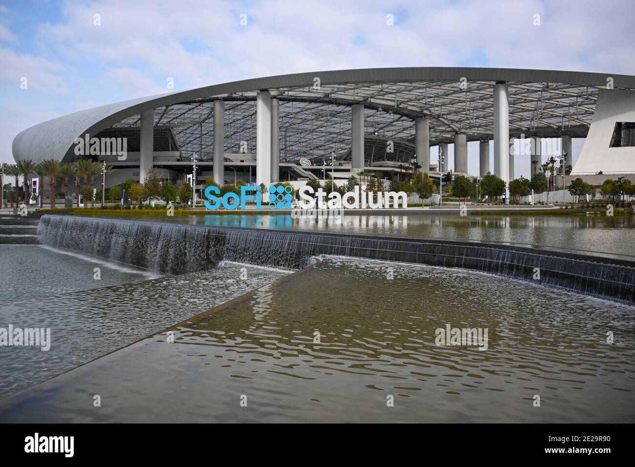 General overall view of SoFi Stadium, Sunday, Jan. 3, 2021, in ...
