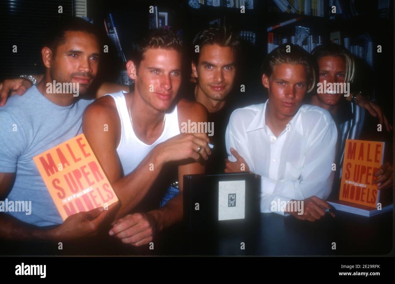 West Hollywood, California, USA 1st May 1996 Models Michael Duvert ...