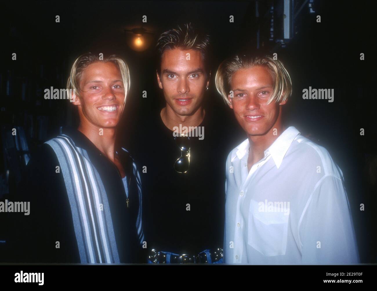 West Hollywood, California, USA 1st May 1996 Models Derek Brewer ...