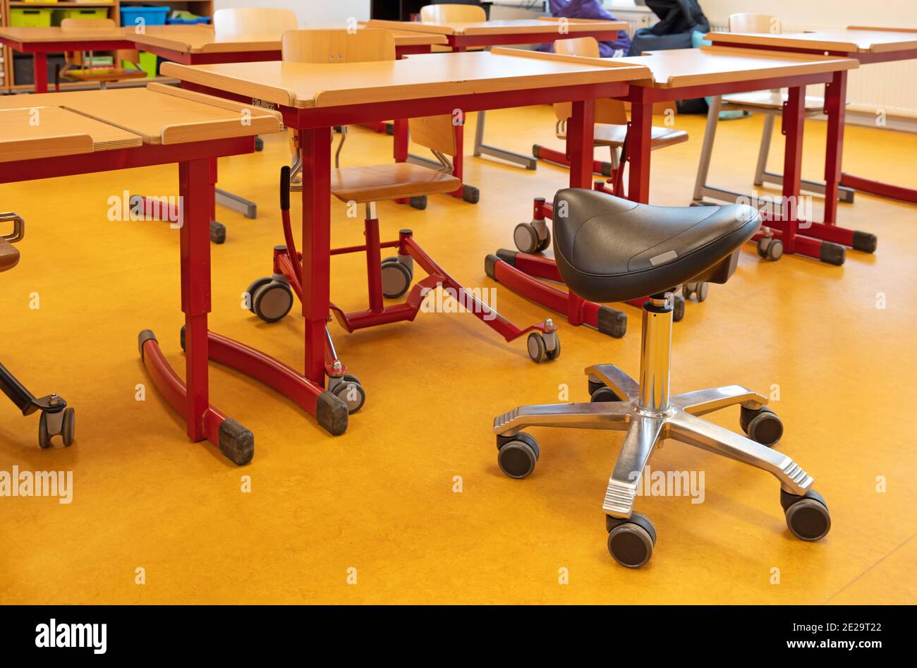 Children with disability in classroom hi-res stock photography and ...
