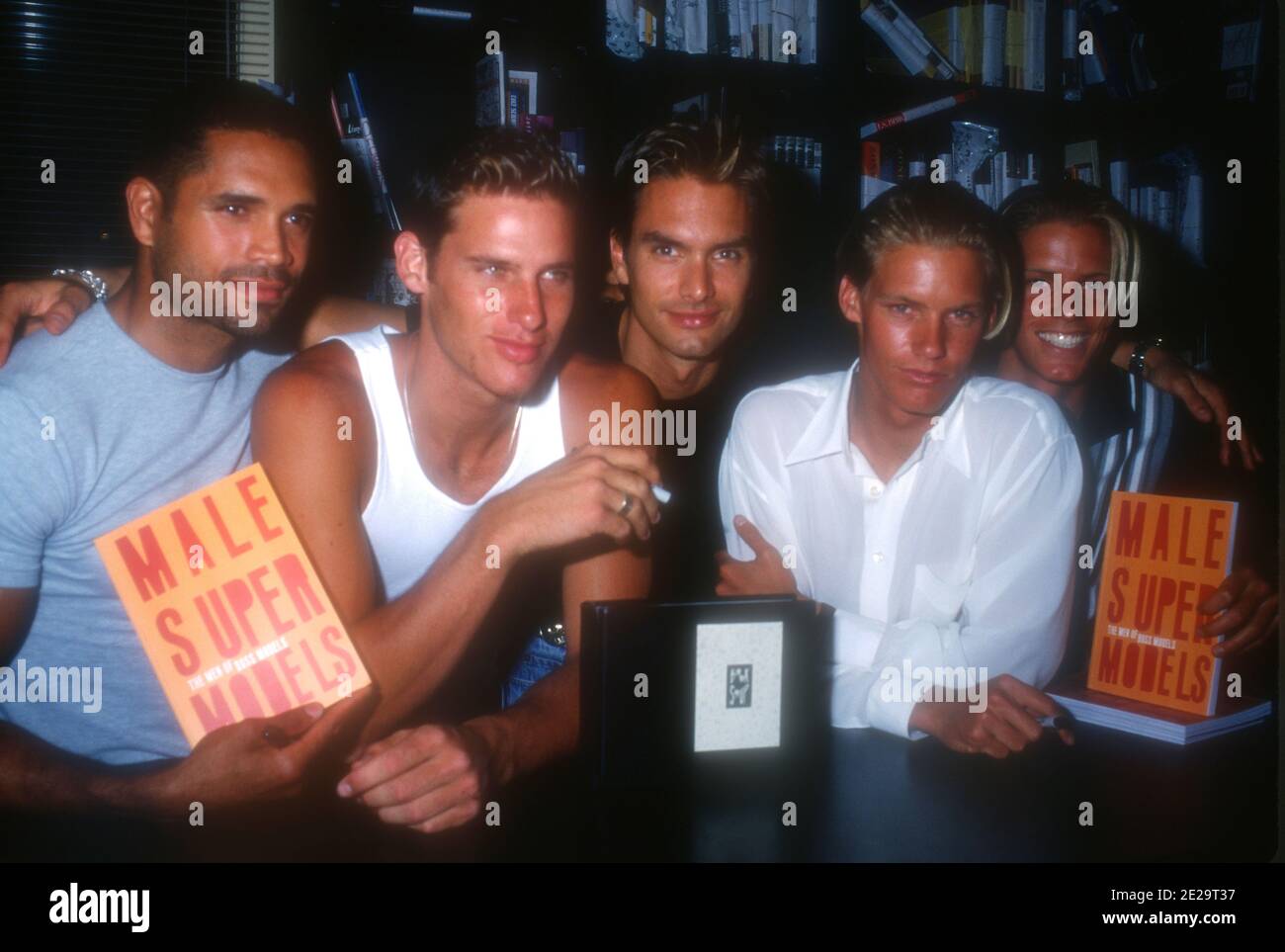 West Hollywood, California, USA 1st May 1996 Models Michael Duvert ...