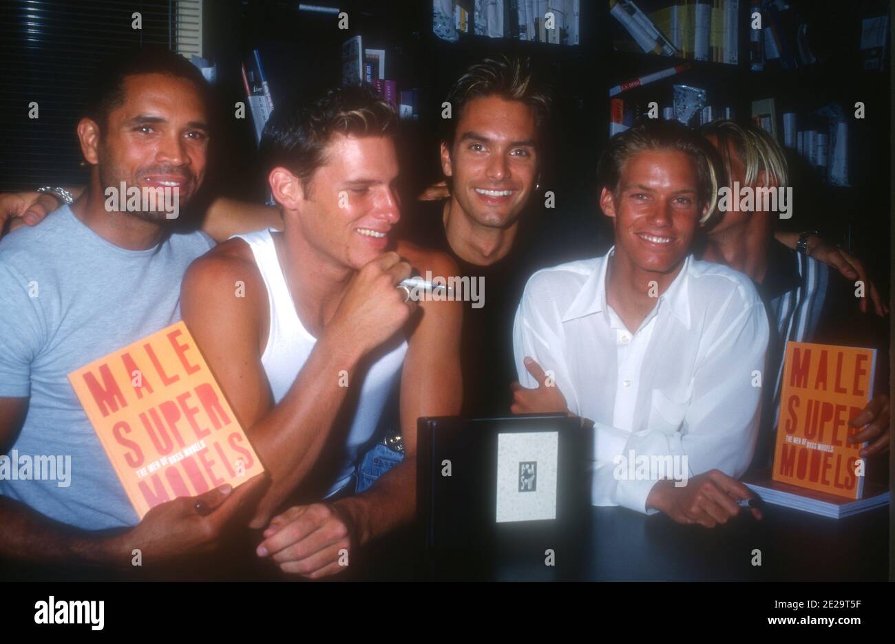 West Hollywood, California, USA 1st May 1996 Models Michael Duvert ...