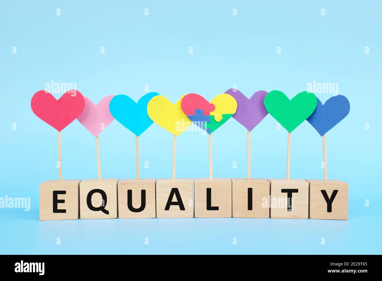 Concept of child with autism spectrum disorder equality, diversity and ...