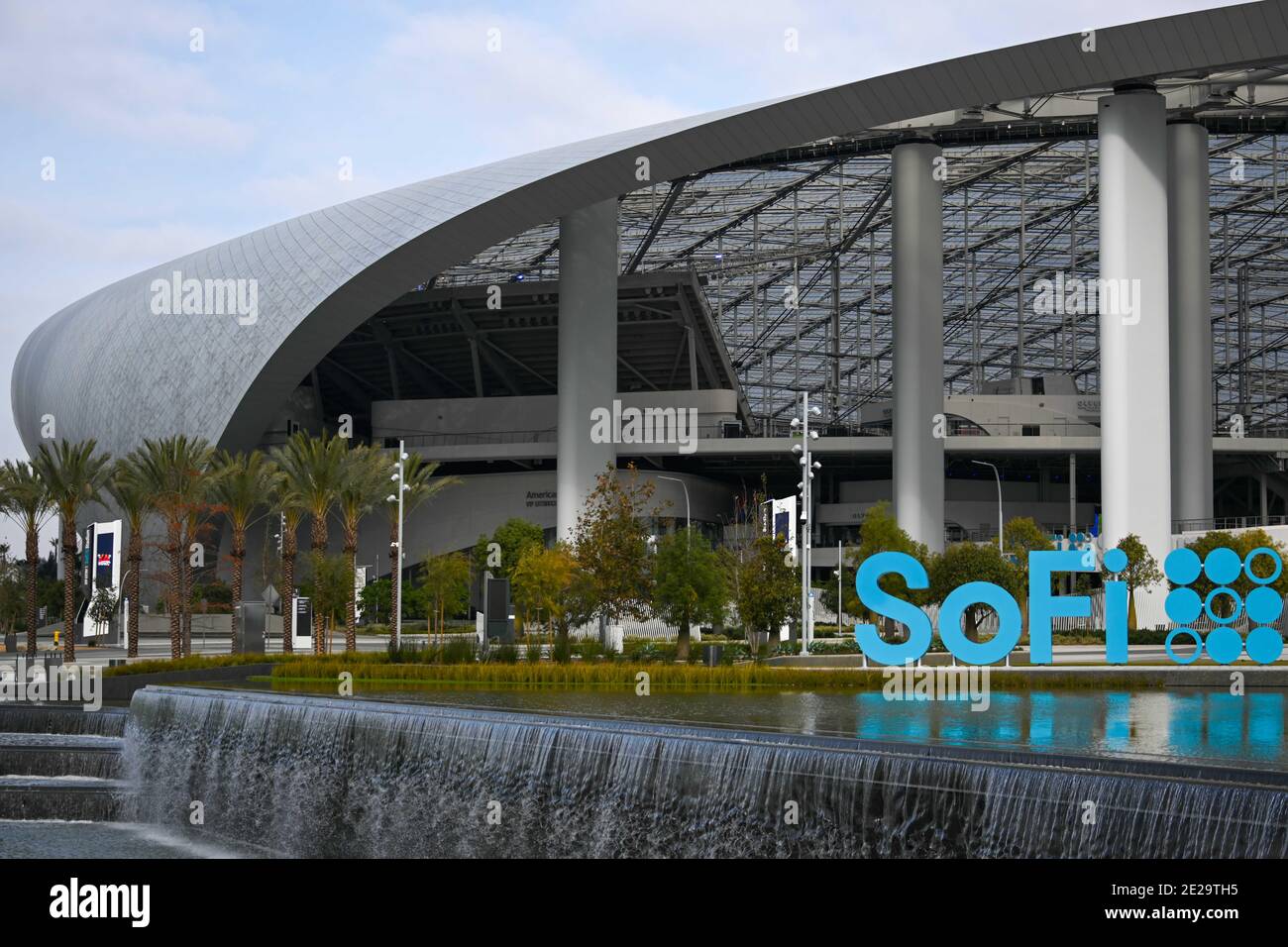 General overall view of SoFi Stadium, Sunday, Jan. 3, 2021, in ...