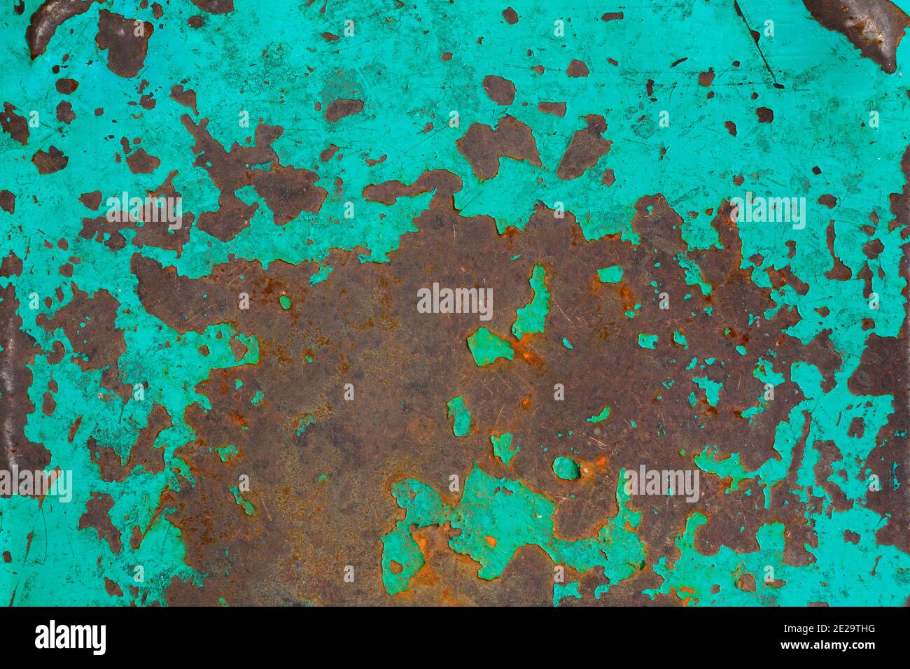 Rusted painted steel background. High resolution image of rusted blue ...