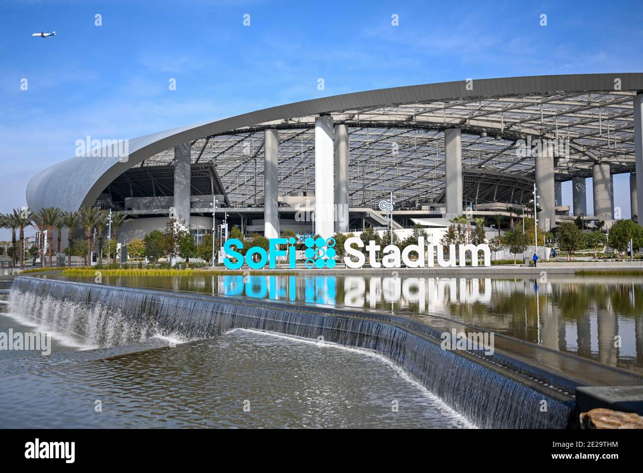 General overall view of SoFi Stadium, Sunday, Jan. 3, 2021, in ...