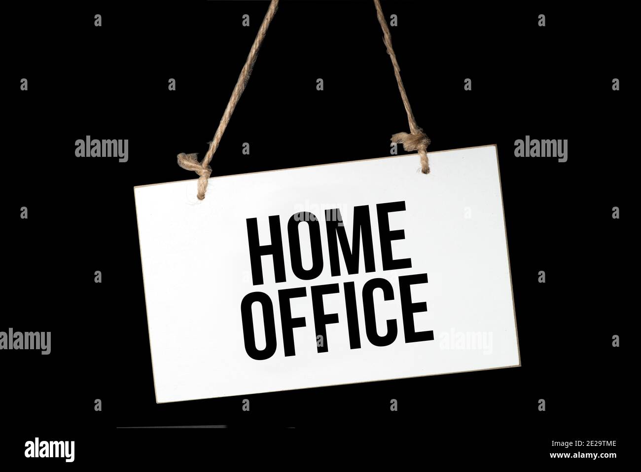 A home office sign Stock Photo - Alamy