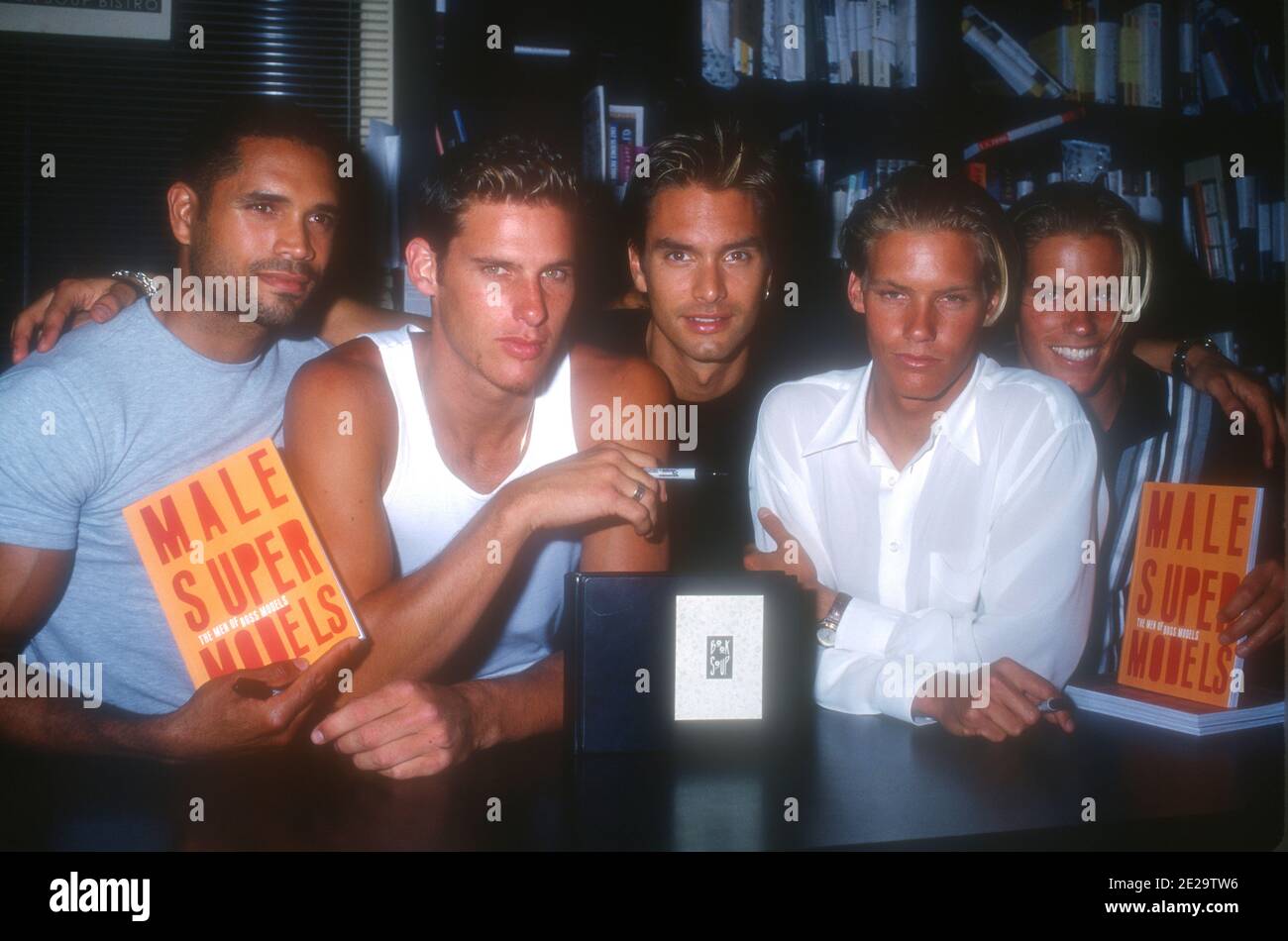 West Hollywood, California, USA 1st May 1996 Models Michael Duvert ...