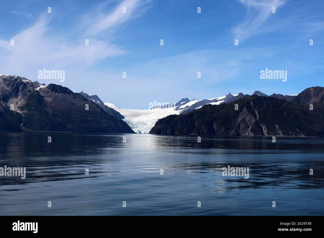 Alaska landscape in Aialik Bay Kenai National Park Stock Photo - Alamy