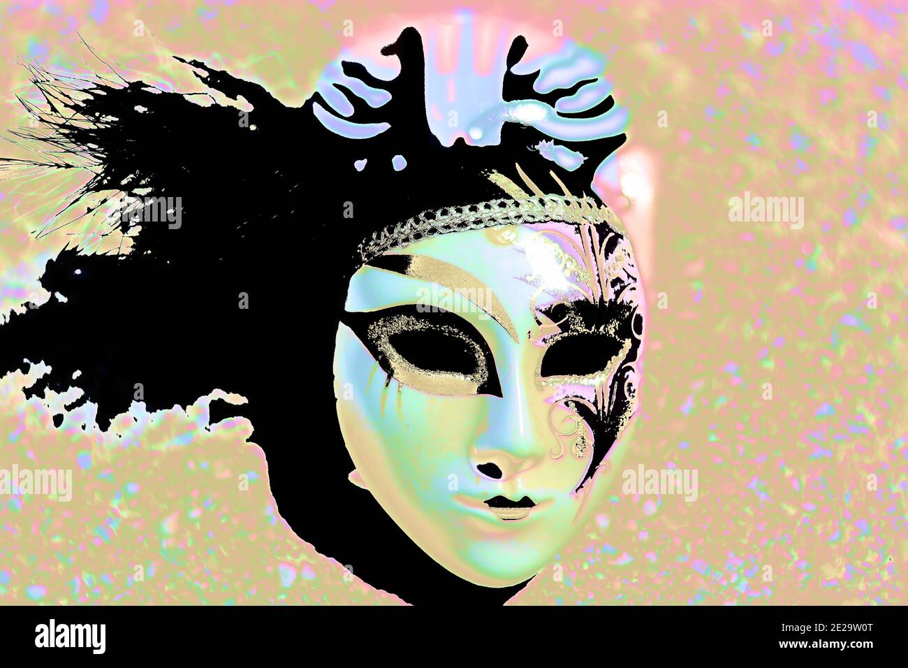 beautiful and colorful masks Stock Photo - Alamy