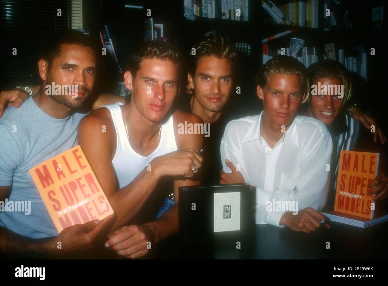 West Hollywood, California, USA 1st May 1996 Models Michael Duvert ...