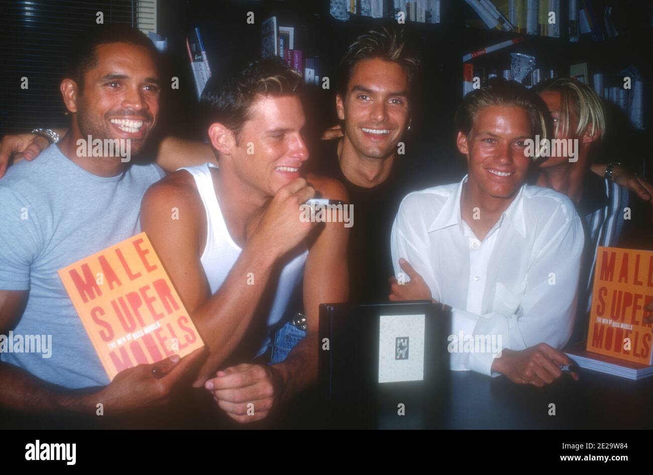West Hollywood, California, USA 1st May 1996 Models Michael Duvert ...