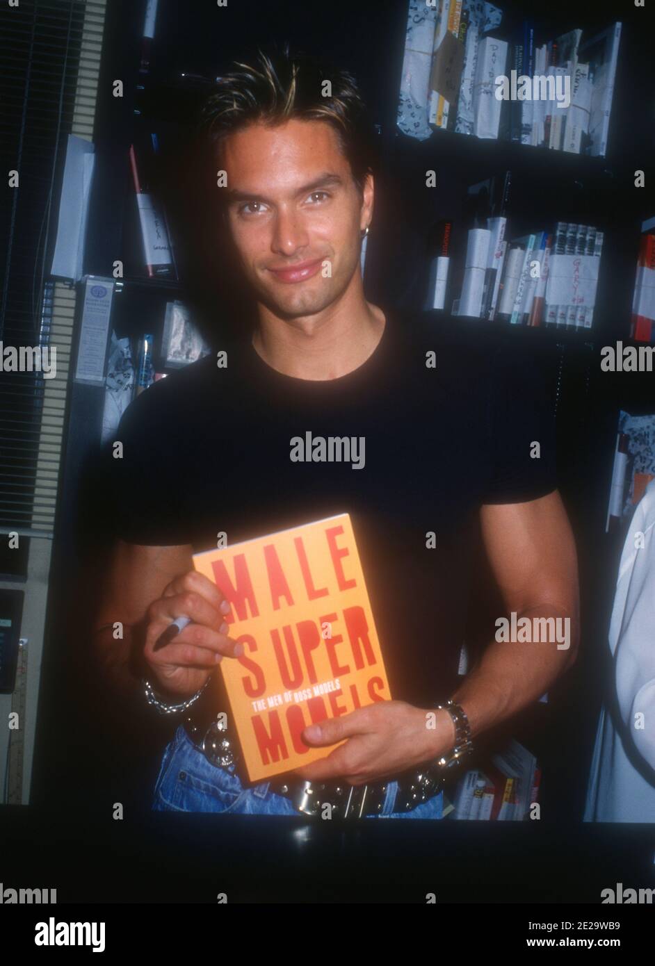 West Hollywood, California, USA 1st May 1996 Model Marcus Schenkenberg ...