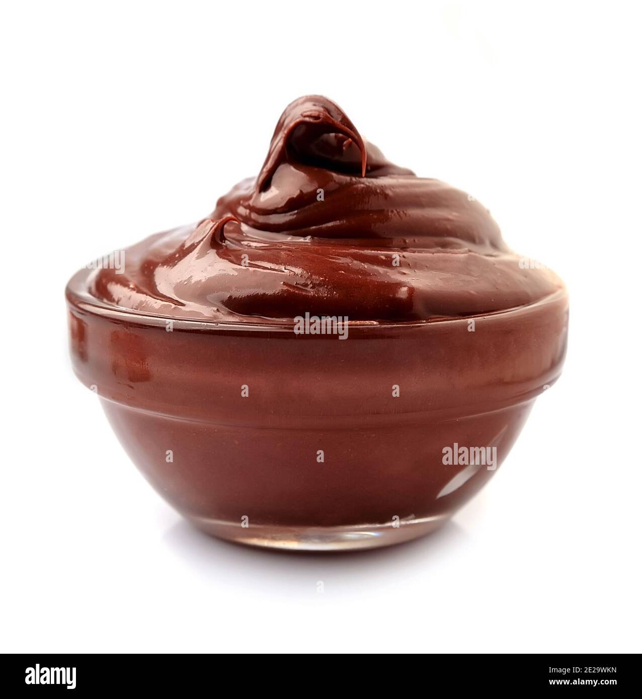 Chocolate cream isolated on white backgrounds Stock Photo - Alamy