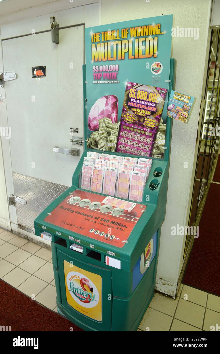 Powerball lottery machine hi-res stock photography and images - Alamy