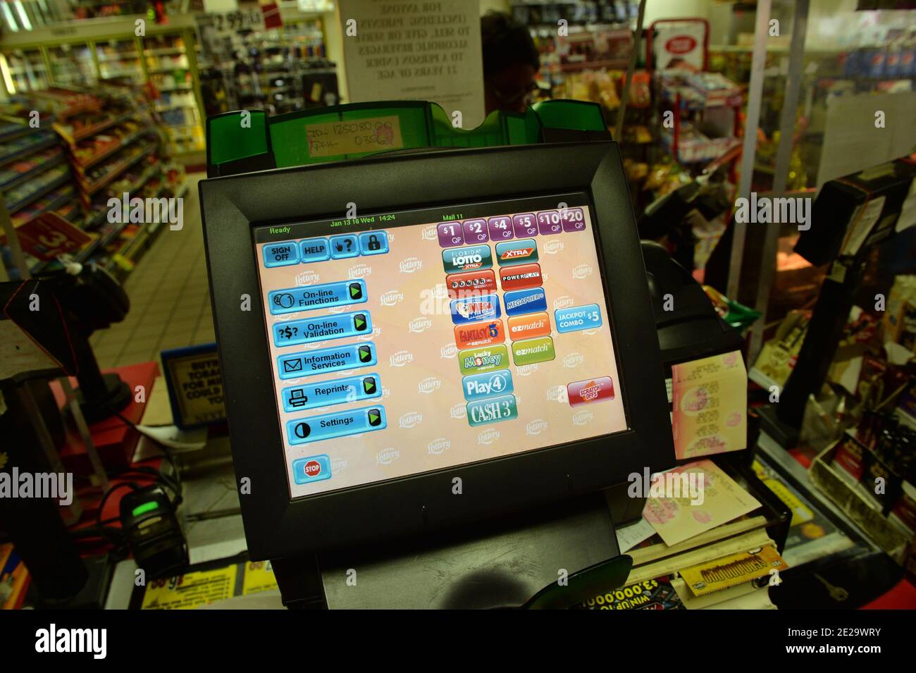 Lotto ball machine hi-res stock photography and images - Alamy