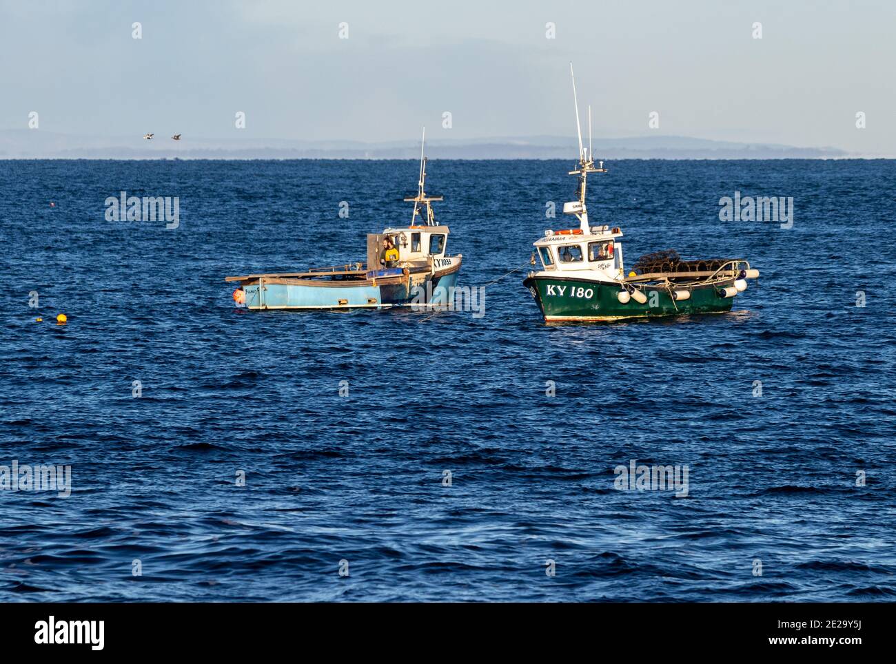 Small lobster fishing boat hi-res stock photography and images - Alamy