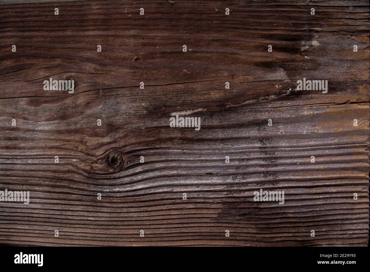 weathered dark brown wood background with texture Stock Photo - Alamy