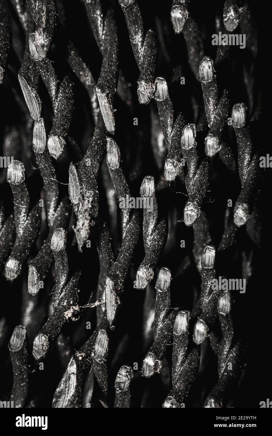 abstract plastic net texture for black color background Stock Photo - Alamy