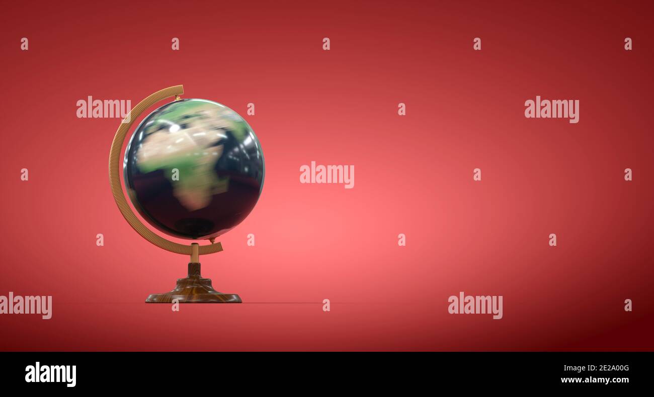 Rotating globe hi-res stock photography and images - Alamy