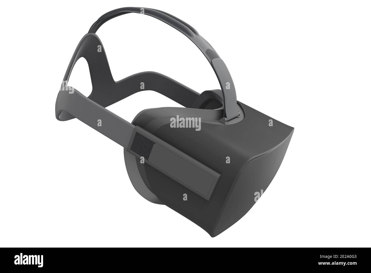 Virtual reality glasses isolated on white with clipping path. 3d ...