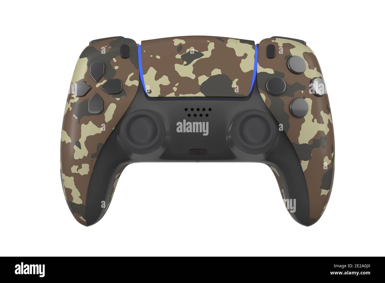 Realistic video game controller isolated on white with clipping path ...