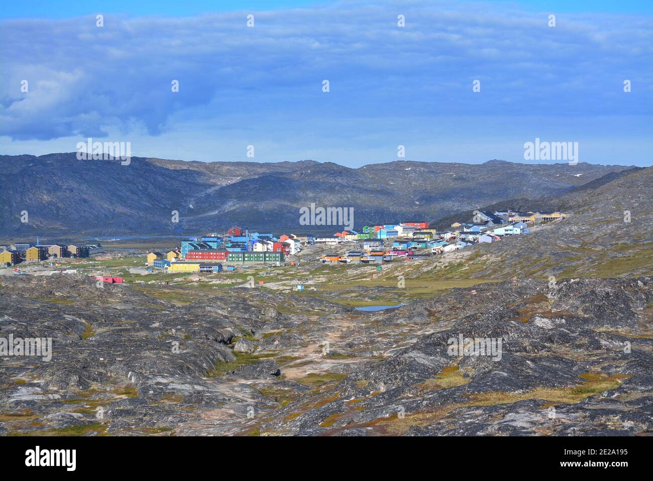 Map of ilulissat hi-res stock photography and images - Alamy