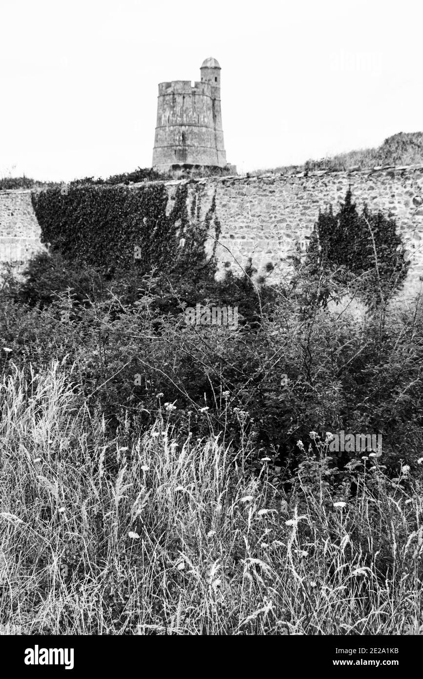 France normandy saint vaast la Black and White Stock Photos & Images ...
