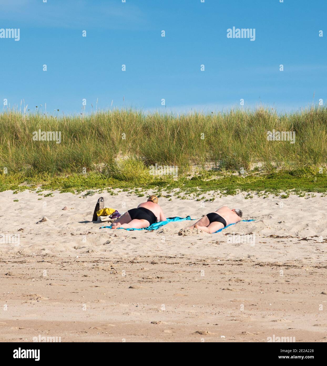 Fat Man Sunbathing High Resolution Stock Photography and Images - Alamy