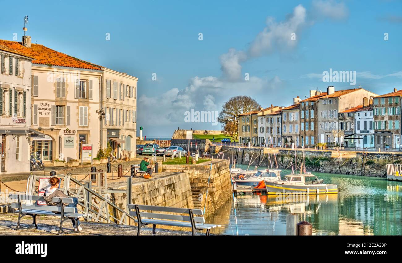 Saint martin de ré aerial hi-res stock photography and images - Alamy